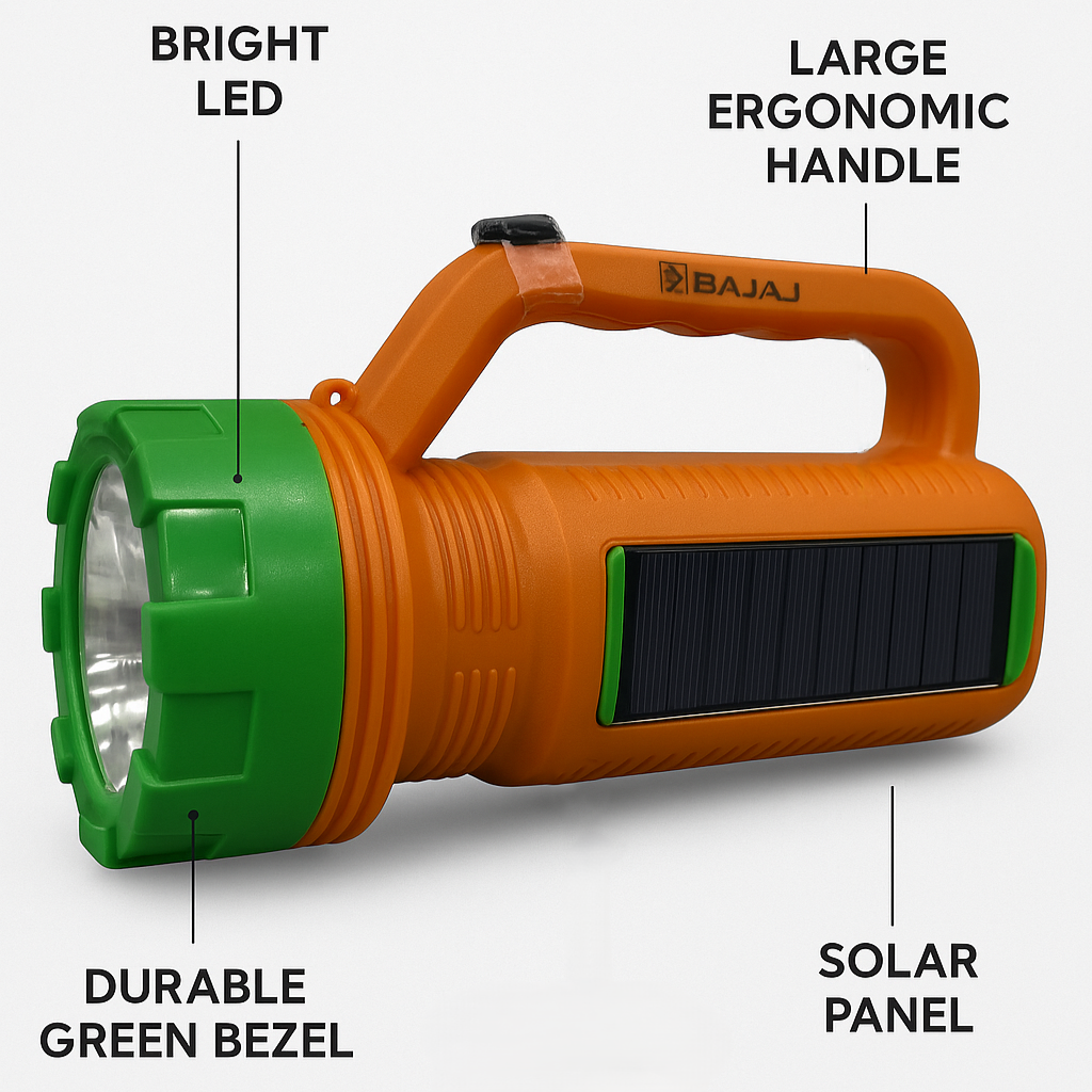 Bajaj Solarz Duo Solar RC Torch – Aspire & Innovative Webstore