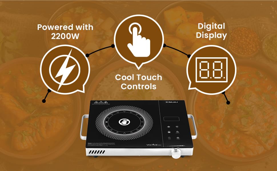 Bajaj Infrared Induction IRX 2200W – Aspire & Innovative Webstore